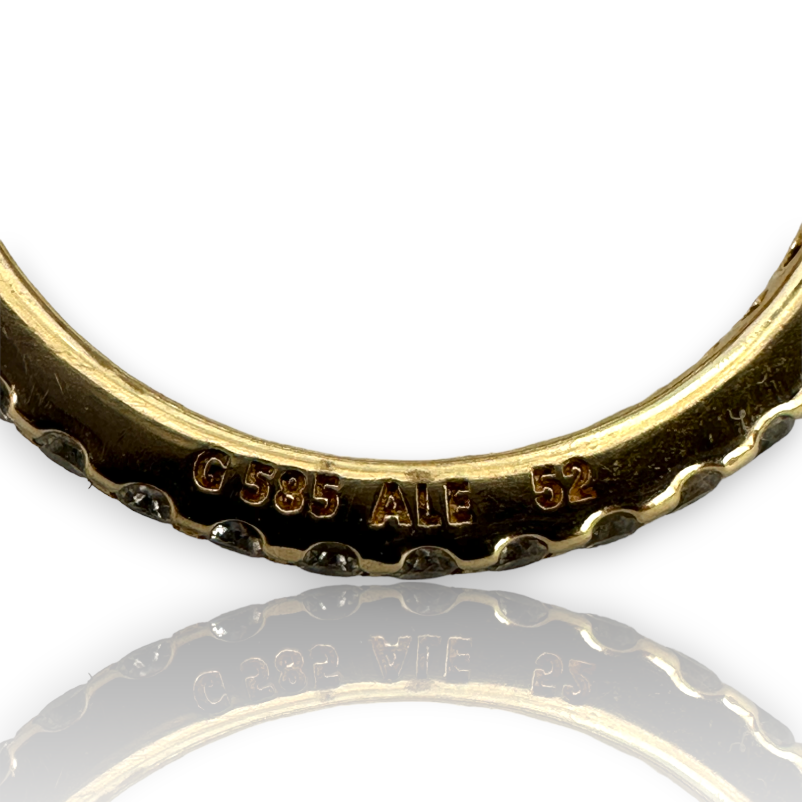 Pandora ALE G585 14KT 585 Yellow Gold Square Sparkle Ring Size 6 – GEM ...